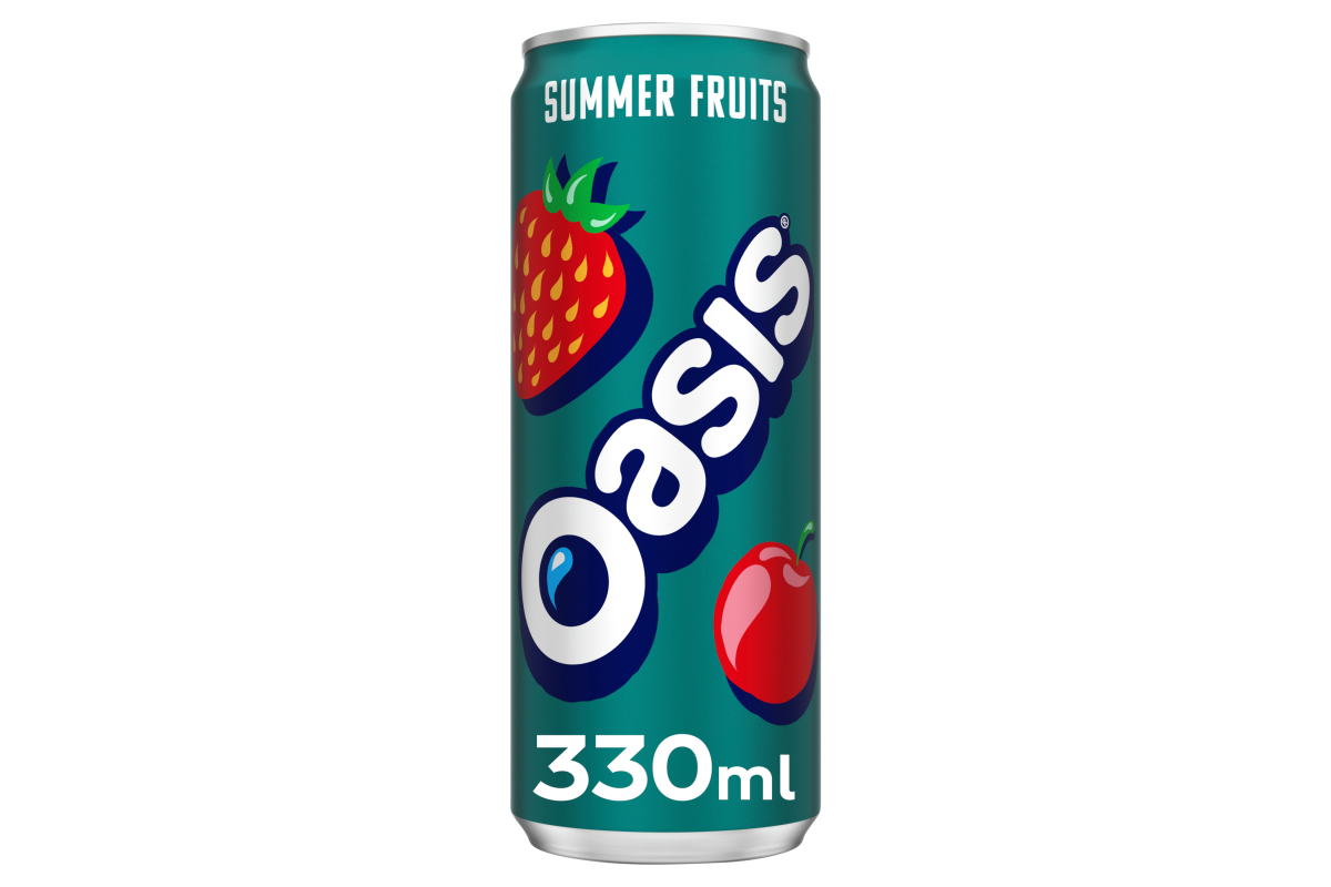 Oasis Summer Fruit 330ml x 24 (SCan) Buy Online for the Drinks Trade
